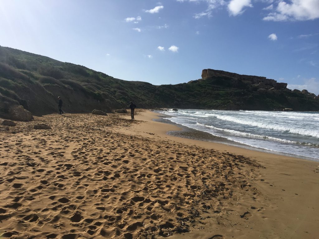 The best beach in Malta – Yellow Rock