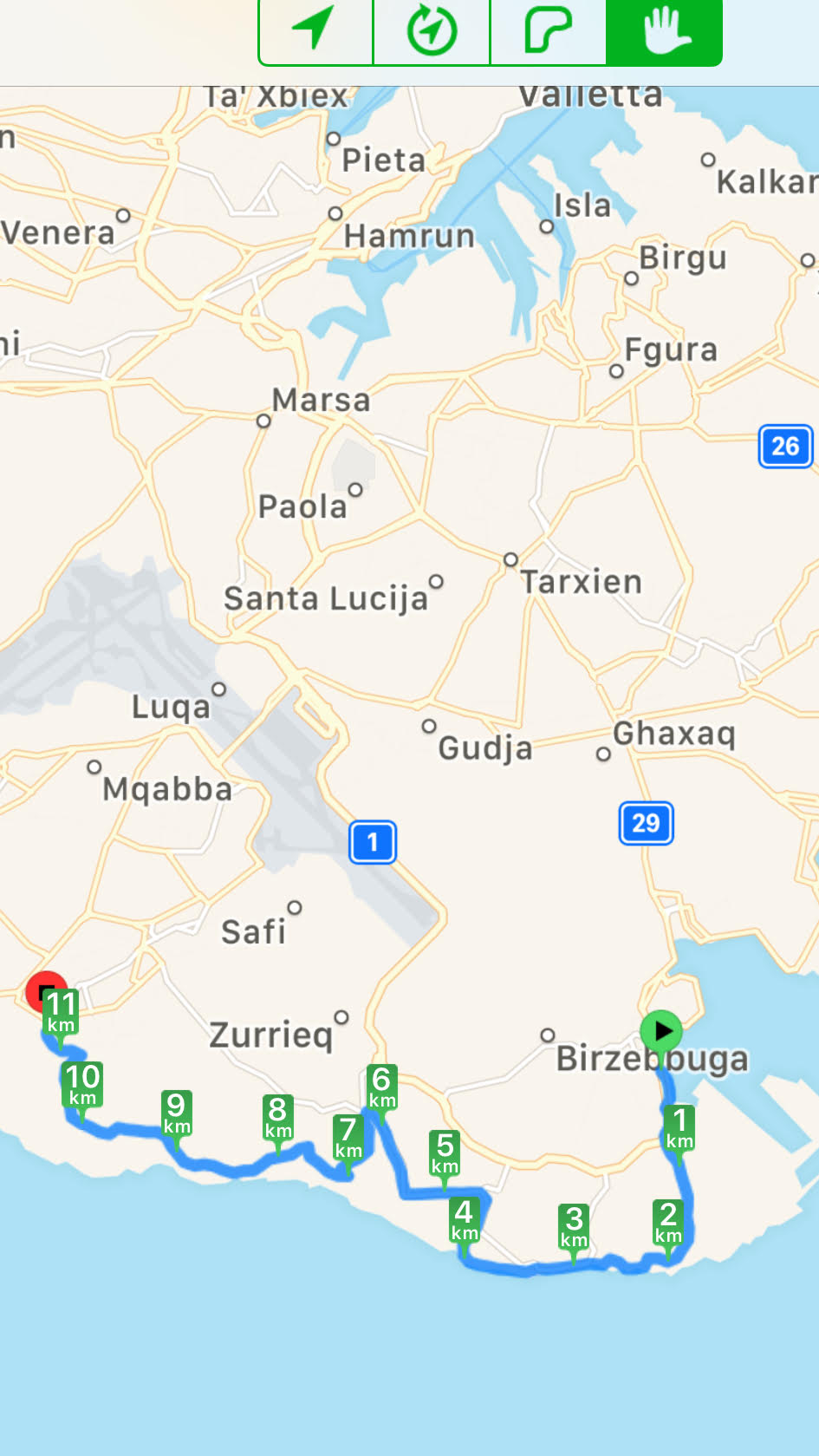 Walk 6 – Birzebbuga to Zurrieq – Yellow Rock