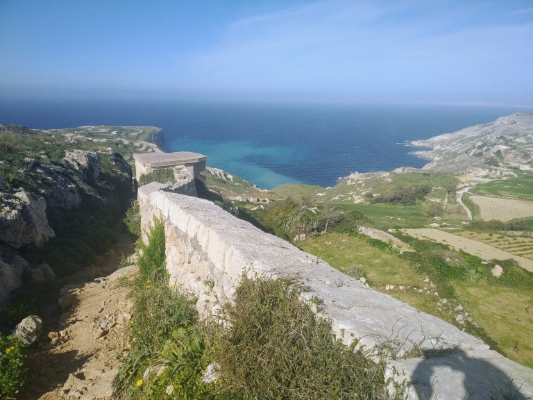 Walk 9 – Bahrija to Golden Bay – Yellow Rock